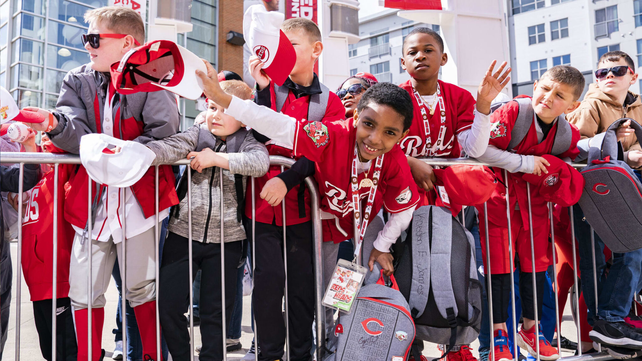 Reds vs. Guadians | Run the Bases Day - The Banks
